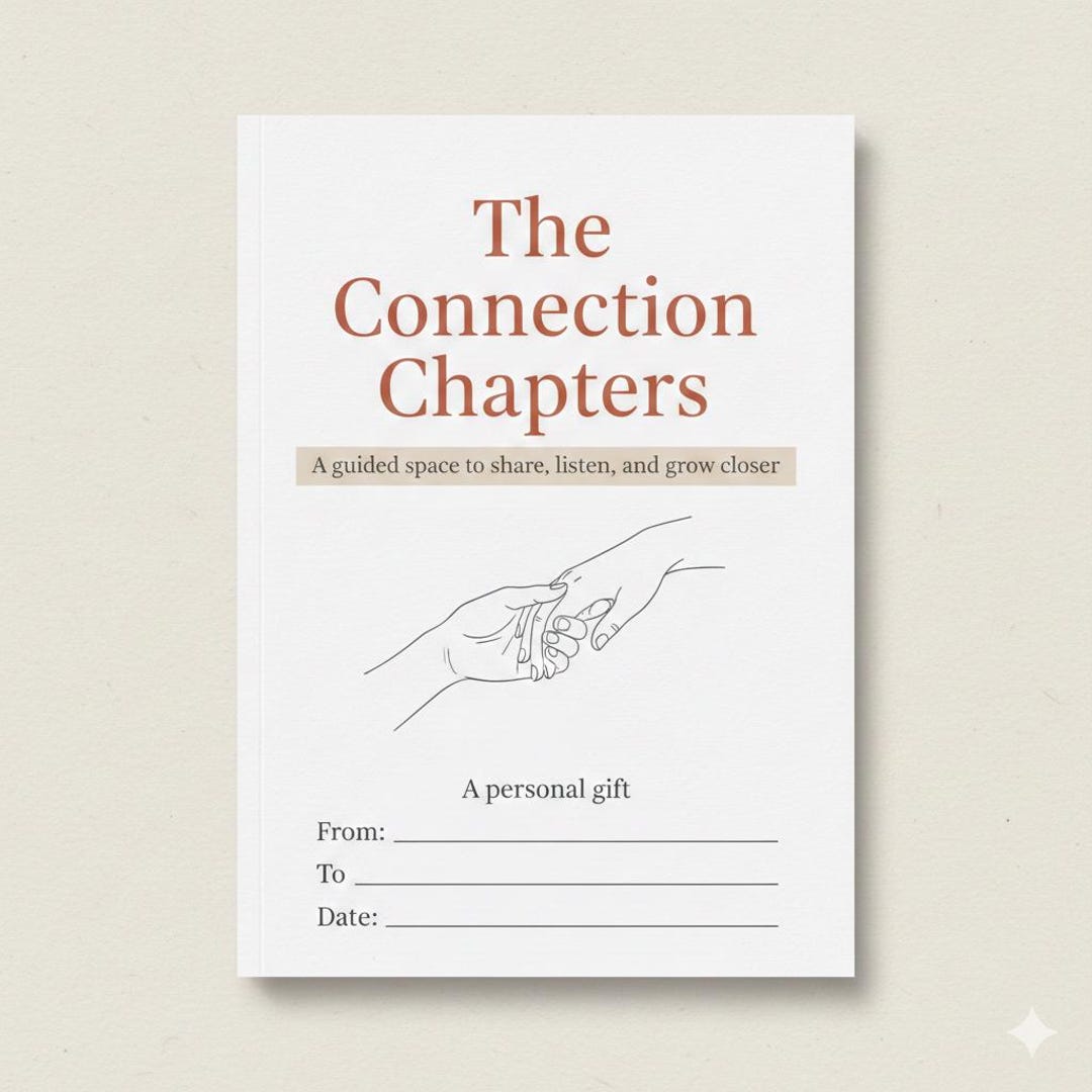 Connection Journal for Two – A Printable Getting to Know You Workbook ...