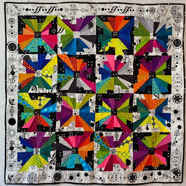 Mid Century Modern Quilt Pattern - Etsy