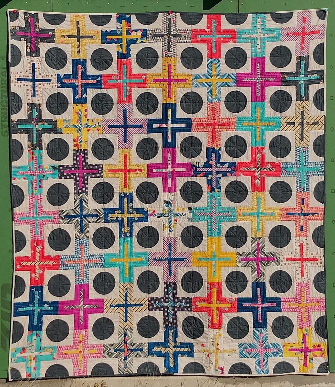 TIC TAC TOE Modern Quilt Pattern - Etsy