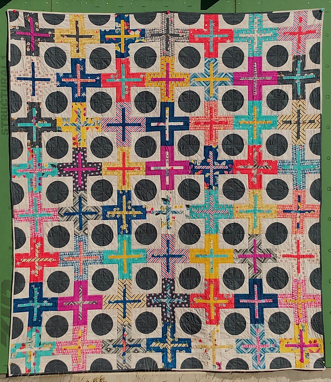 TIC TAC TOE Modern Quilt Pattern - Etsy