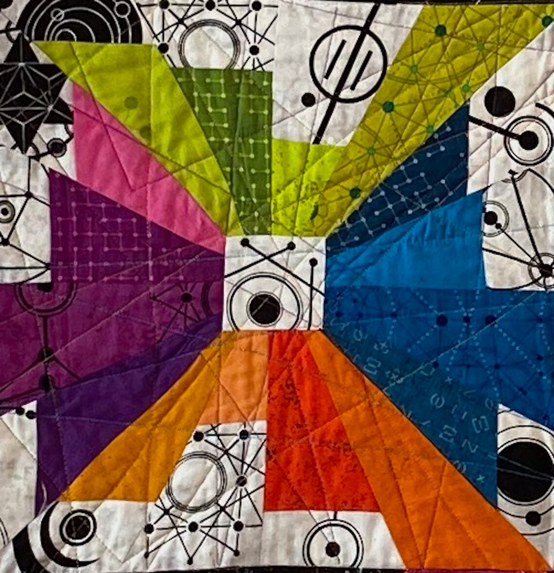 Kapow! Modern Quilt Pattern - Etsy