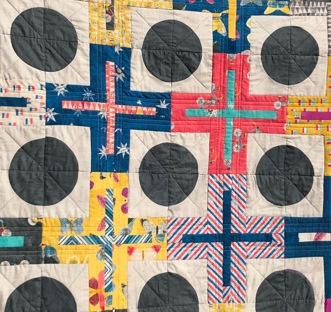 TIC TAC TOE Modern Quilt Pattern - Etsy