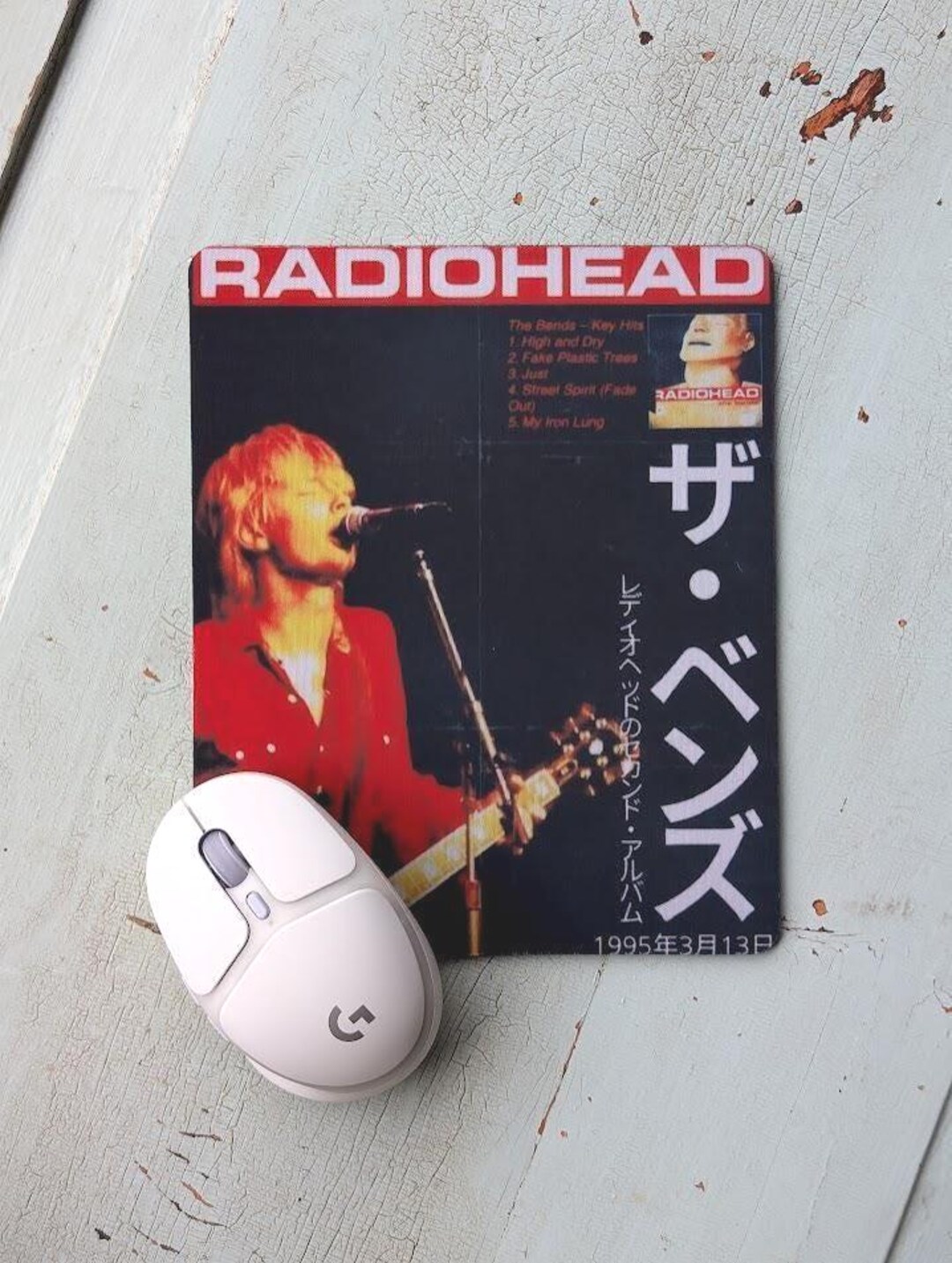 Radiohead Indie Y2k Mousepad | 8.5” X 7.1” - Etsy