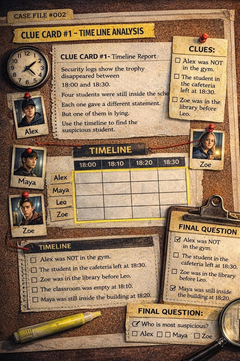 Detective Puzzle Book | Operation Midnight Code, Escape Room Game ...