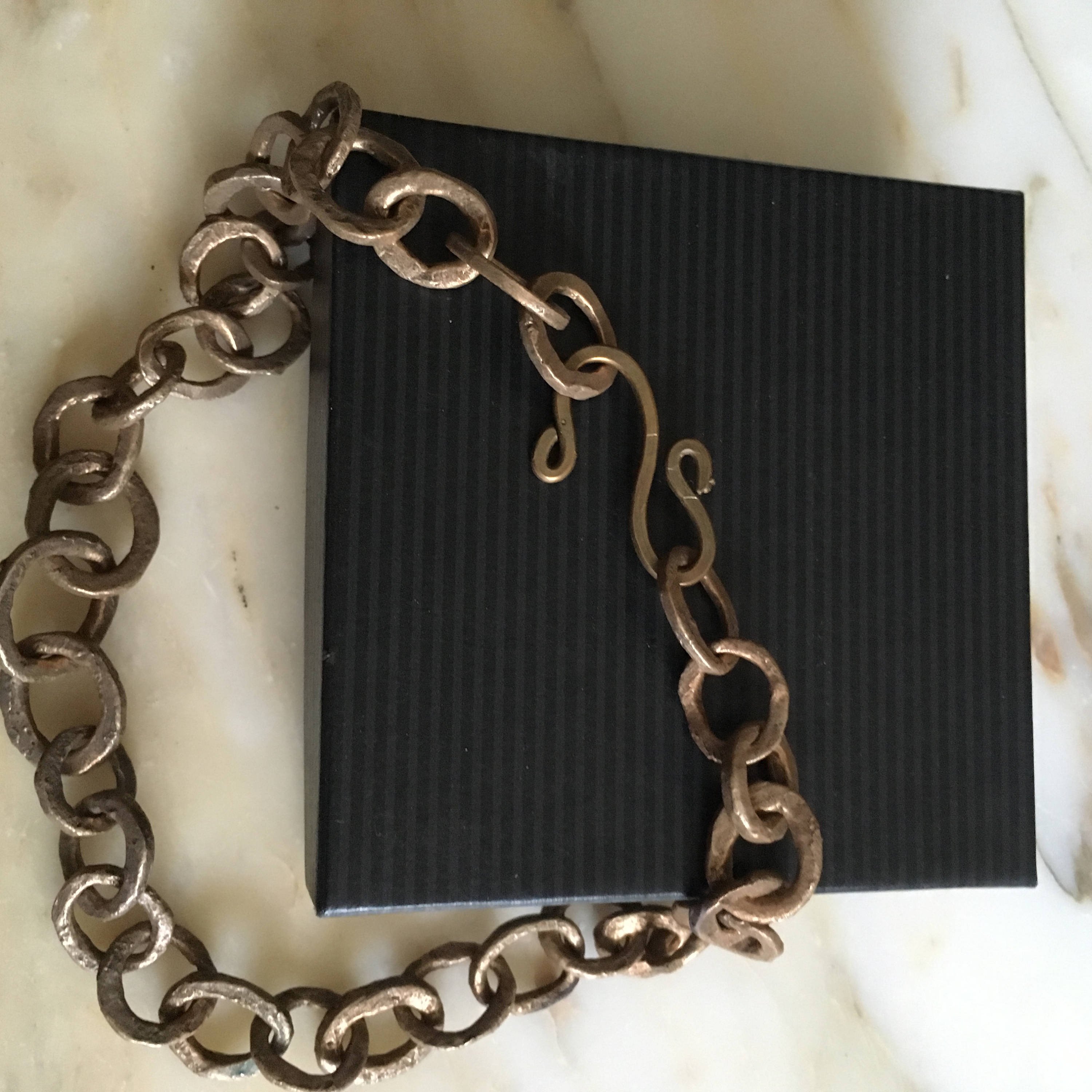 Bronze Chain Necklace - Etsy