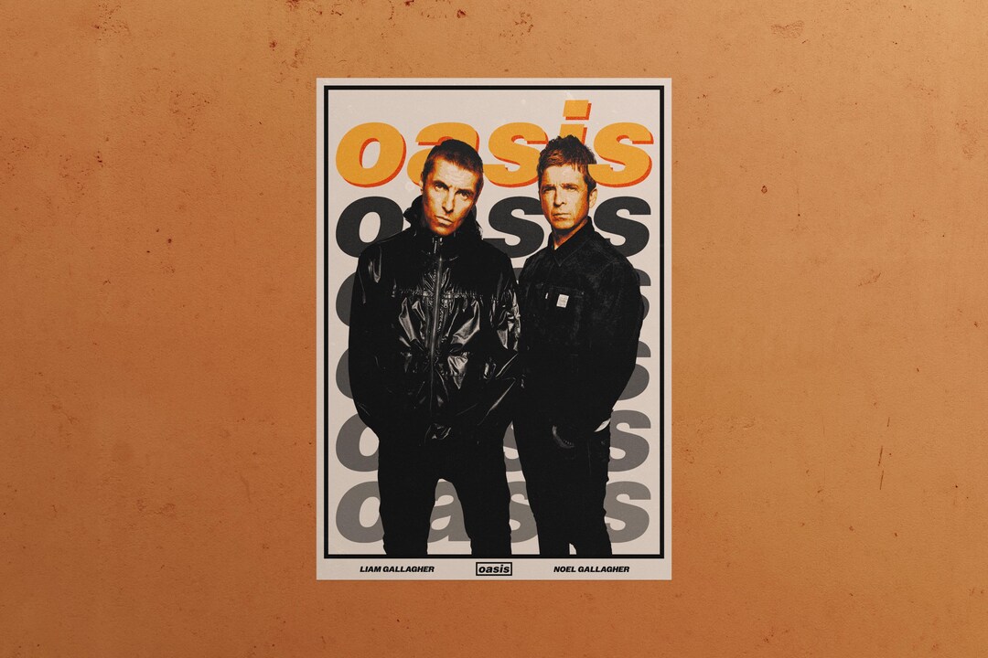Oasis Poster 2026 Portrait A3 to Print - Etsy UK