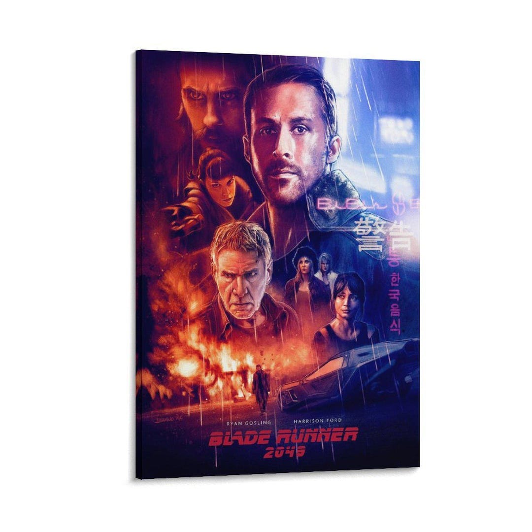 Blade Runner 2049 Movie 4 Painting on Canvas Wall Art Poster Picture ...