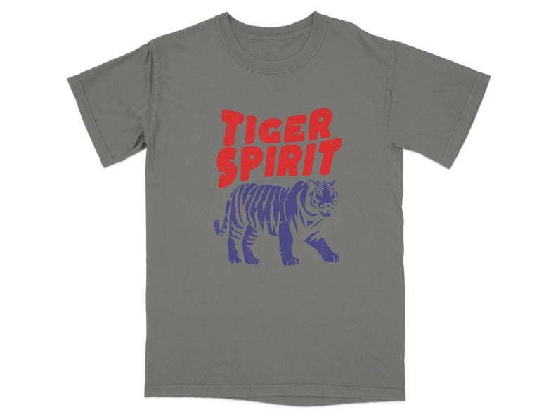 Vintage Tiger Graphic T-shirt, Retro Animal Tee - Etsy