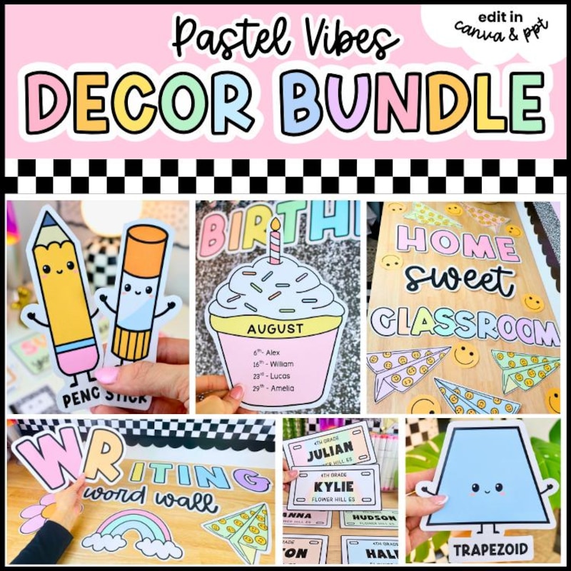Classroom Poster Bright - Etsy UK