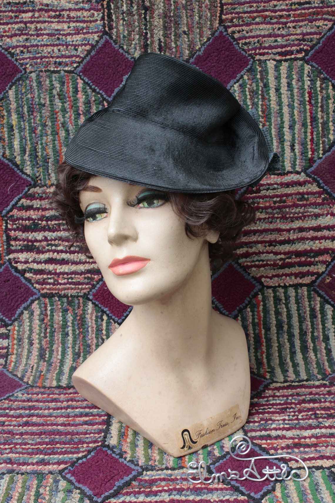 Vintage Inspired Riding Hat - Etsy
