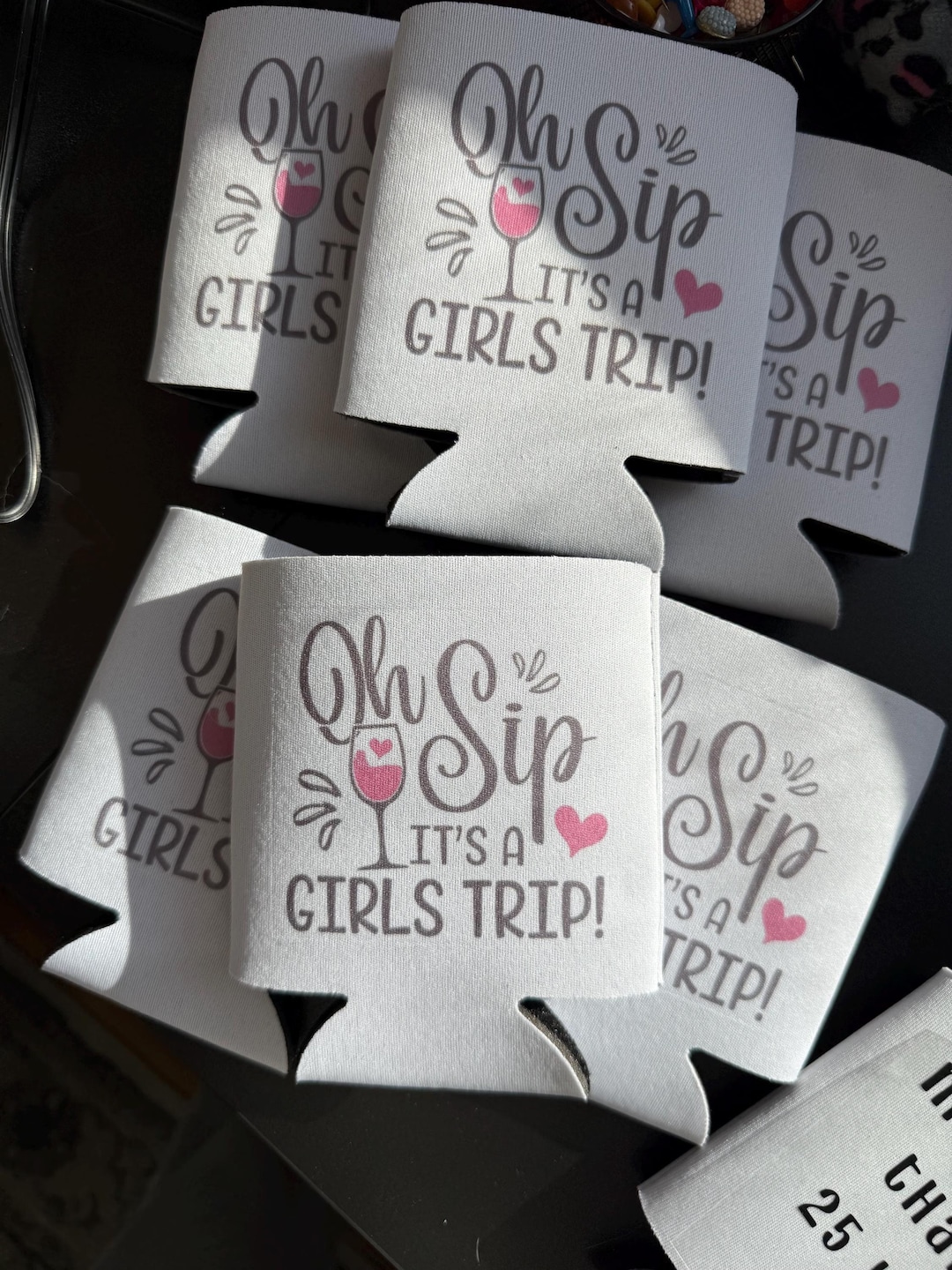 Oh Sip Girls Trip Can Cooler, Bachelorette Party Favor - Etsy
