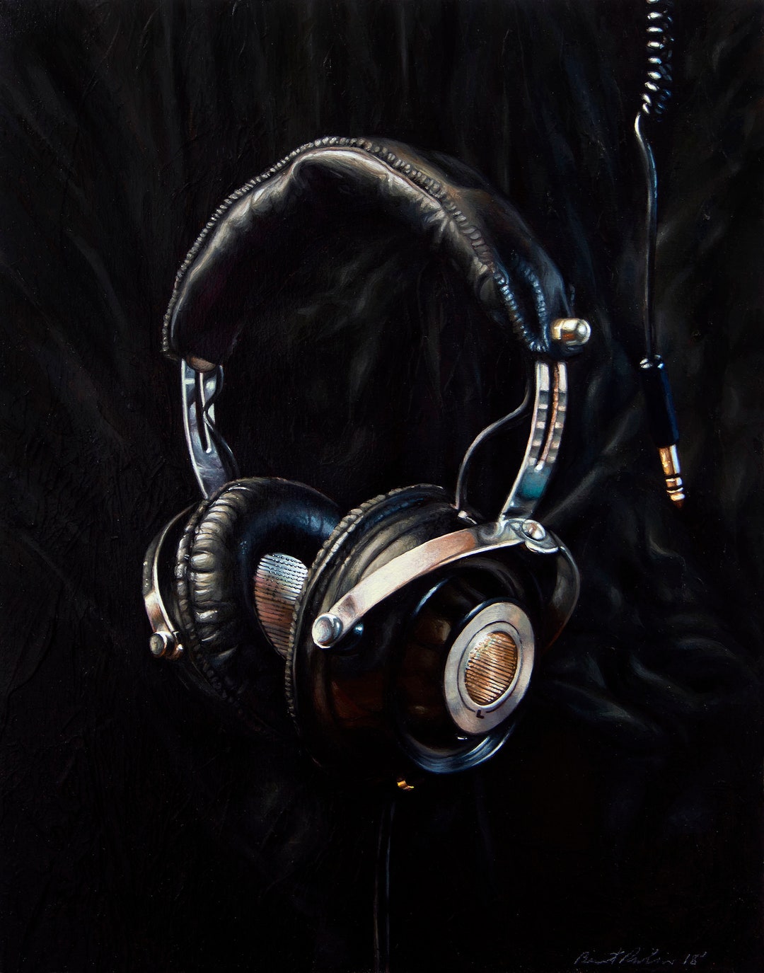 Listen 37 Original Painting - Etsy