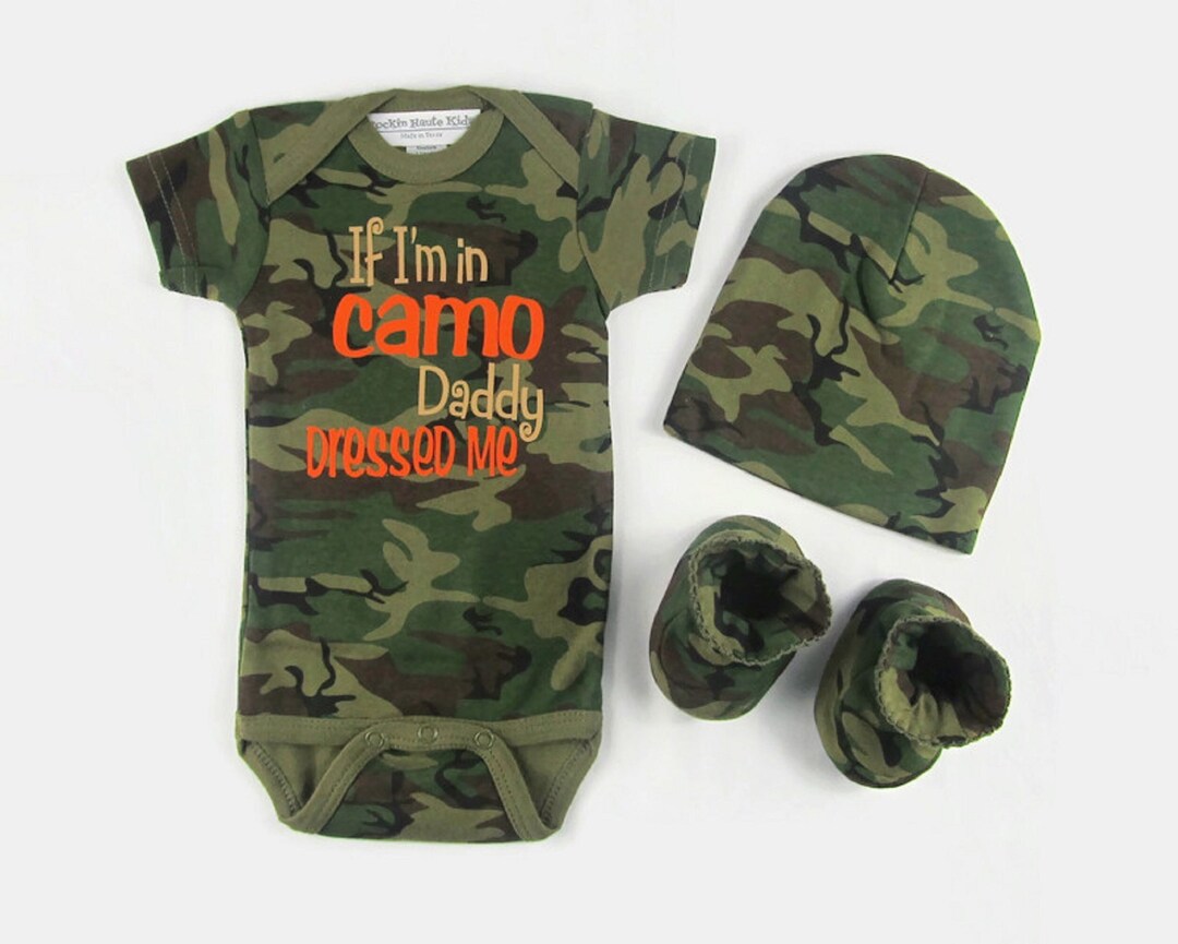 Baby Clothes Baby Clothing Hunting Bodysuit Newborn - Etsy