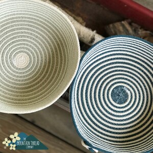 Coiled Rope Parkway Bowl PDF Pattern- Make Your Own Craft DIY Instant ...