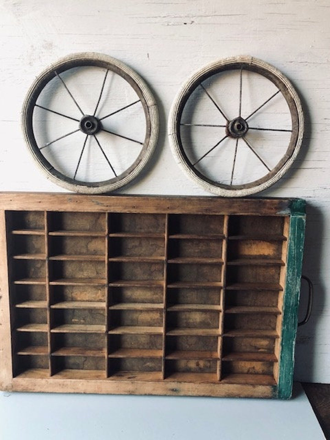 Vintage Round Strollers Industrial Decoration and Home Decor DYJ Design ...