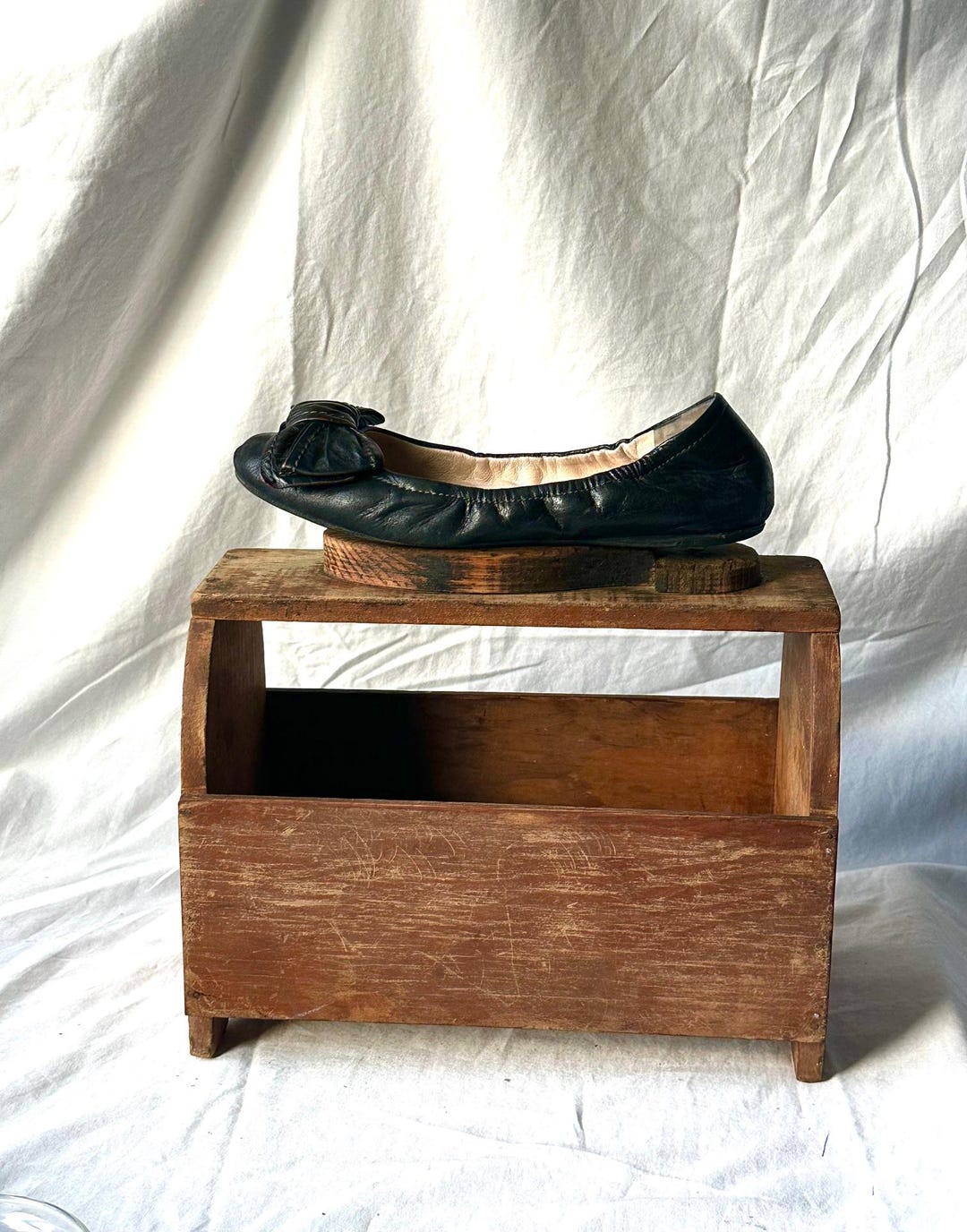 Antique Primitiv Shoe Shine Box 1920 Wood Hand Made Nice Piece - Etsy