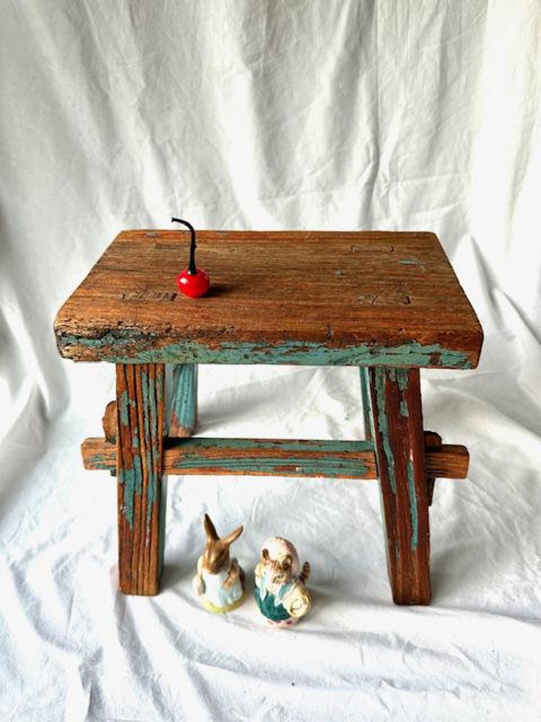 Antique Rustic Milking Stool-- Unique Pieces Hand-made and Little ...