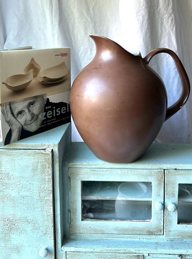 Eva Zeisel Mid Century Modern Water Pitcher/jar 1950s Hall Casual ...