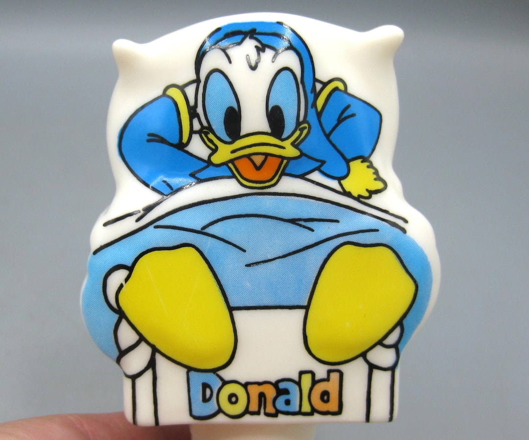 Vintage Walt Disney Donald Duck Electric Plastic Night Light - Etsy