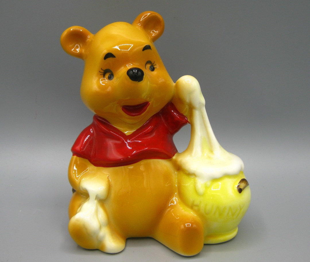 Winnie the Pooh Vintage Walt Disney Productions Ceramic Figurine - Etsy