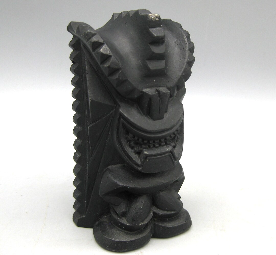 Vintage 60s Coco Joe's Tiki Hawaiian Volcano Lava Totem Souvenir - Etsy