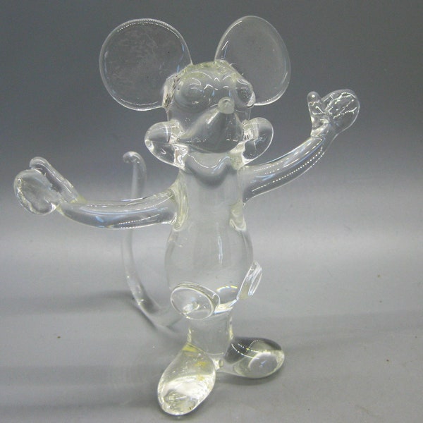 Glass Mickey Figurines - Etsy