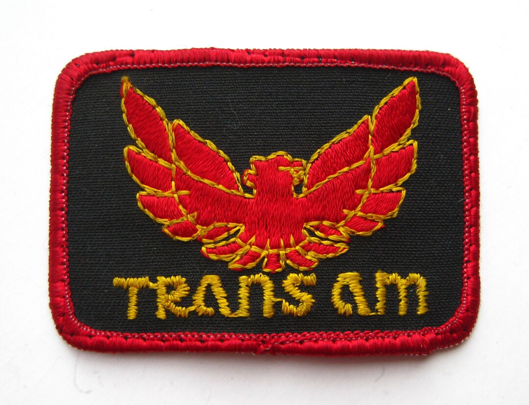 Vintage Pontiac Firebird TRANS AM Muscle Car Embroidered - Etsy
