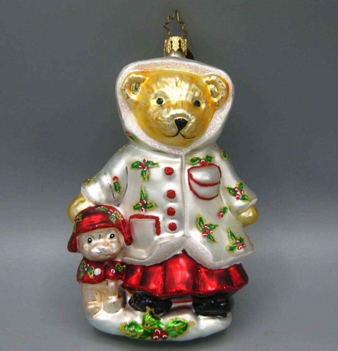 Christopher Radko Muffy Vanderbear All Spruced up Exclusive Glass Bear ...