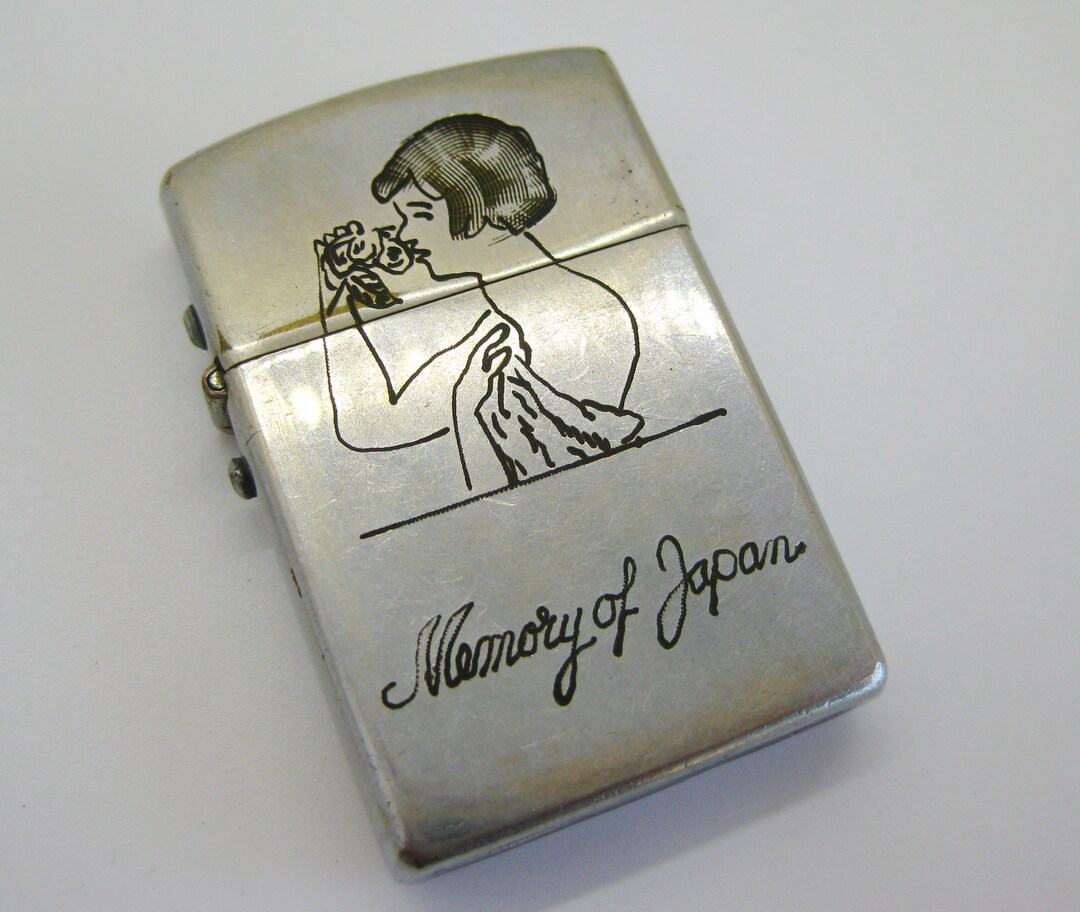 Vintage 40s WWII Memory of Japan Risque Secret Message Trench - Etsy