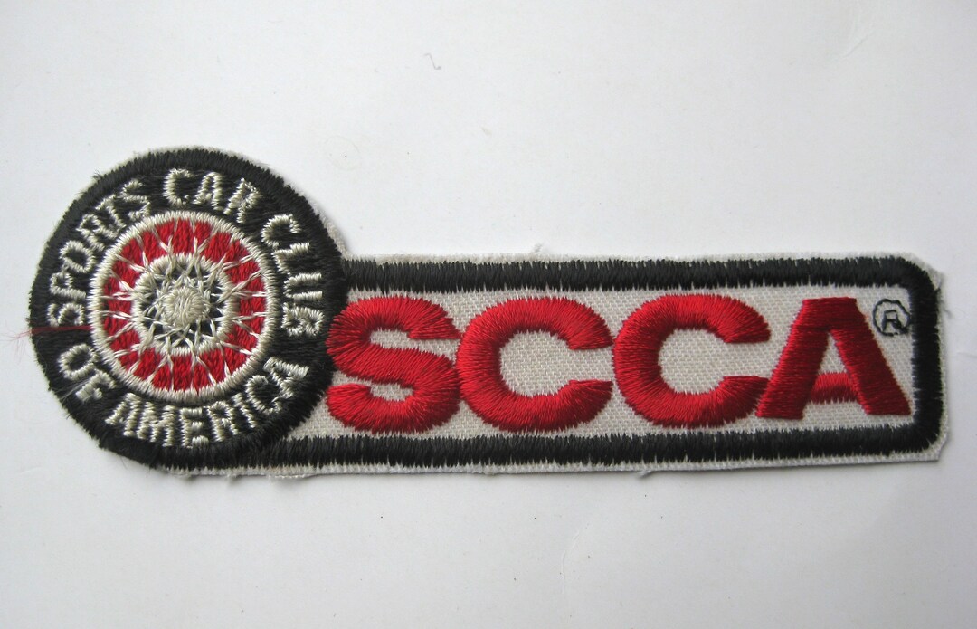 Vintage SCCA Embroidered Sports Car Club of America Jacket Applique ...