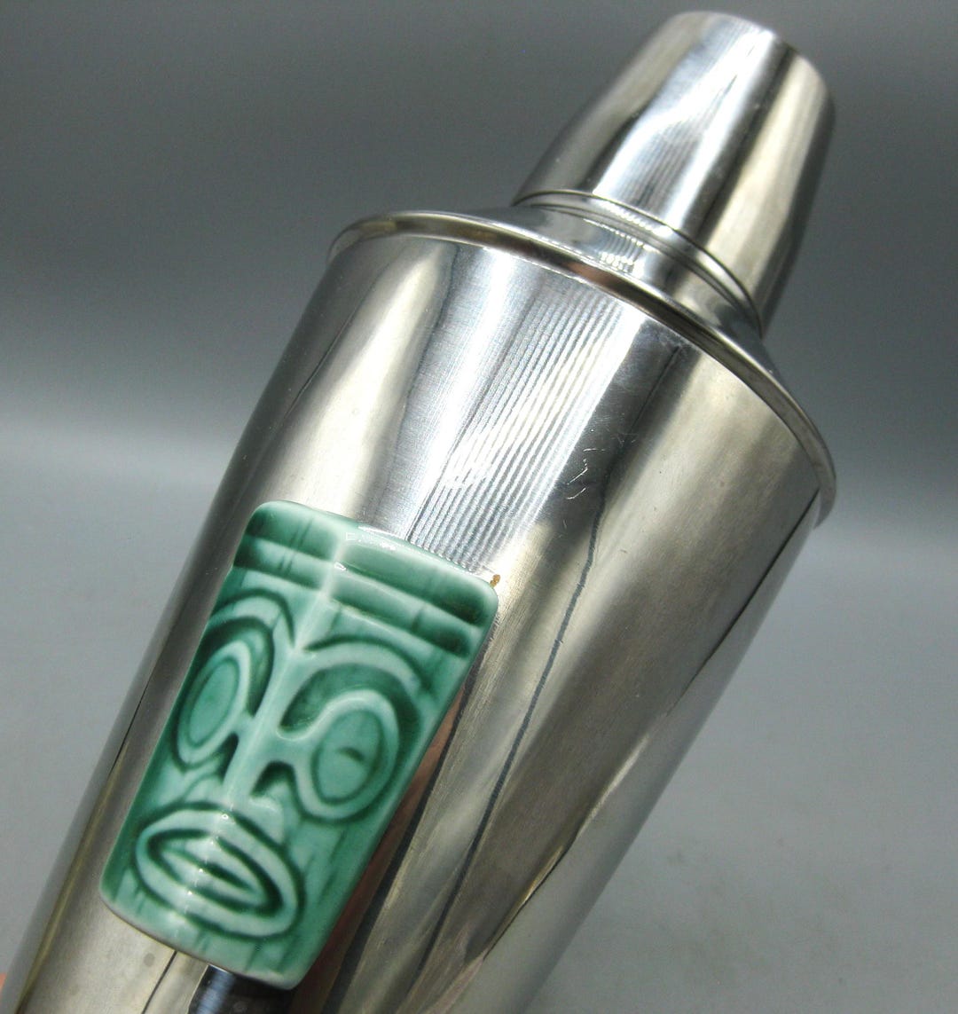 Vintage Tiki Farm Squid Martiki Stainless Steel Bar Cocktail Martini ...
