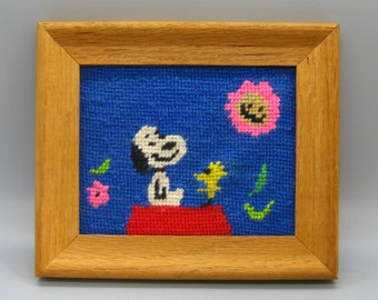 Snoopy Needlepoint | Etsy