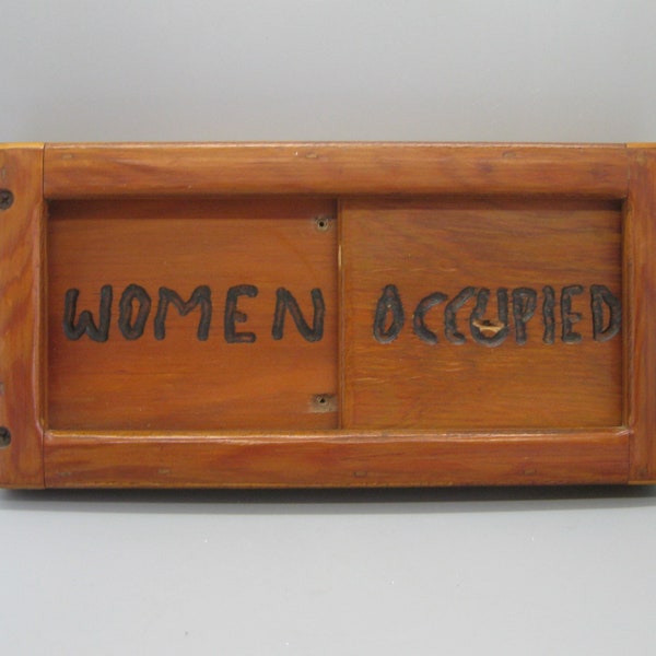 Occupied Sign - Etsy