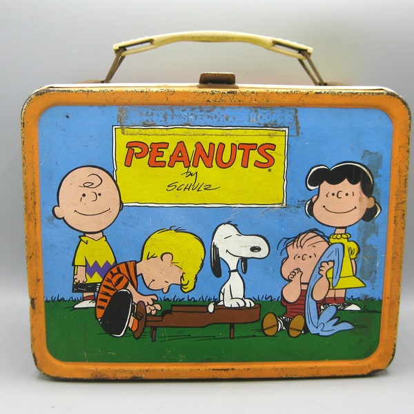 Vintage Snoopy Tin - Etsy
