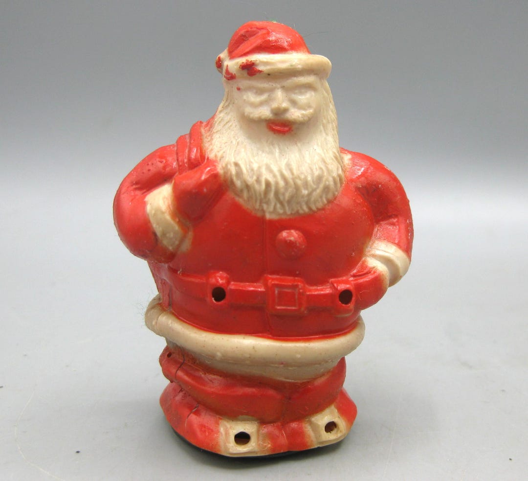 Vintage Celluloid Santa Claus Christmas Tree Light Bulb Cover C7 - Etsy