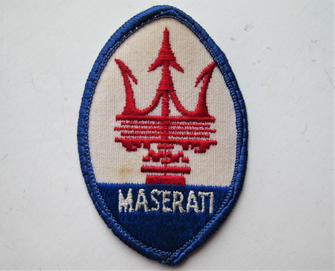 Vintage Maserati Embroidered Luxury Car Jacket Patch - Etsy