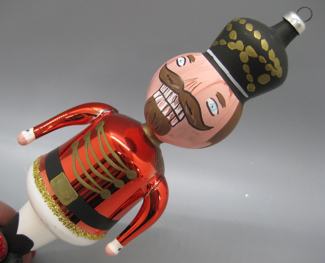 Vintage Hand Blown De Carlini Italian Art Glass Nutcracker Christmas ...