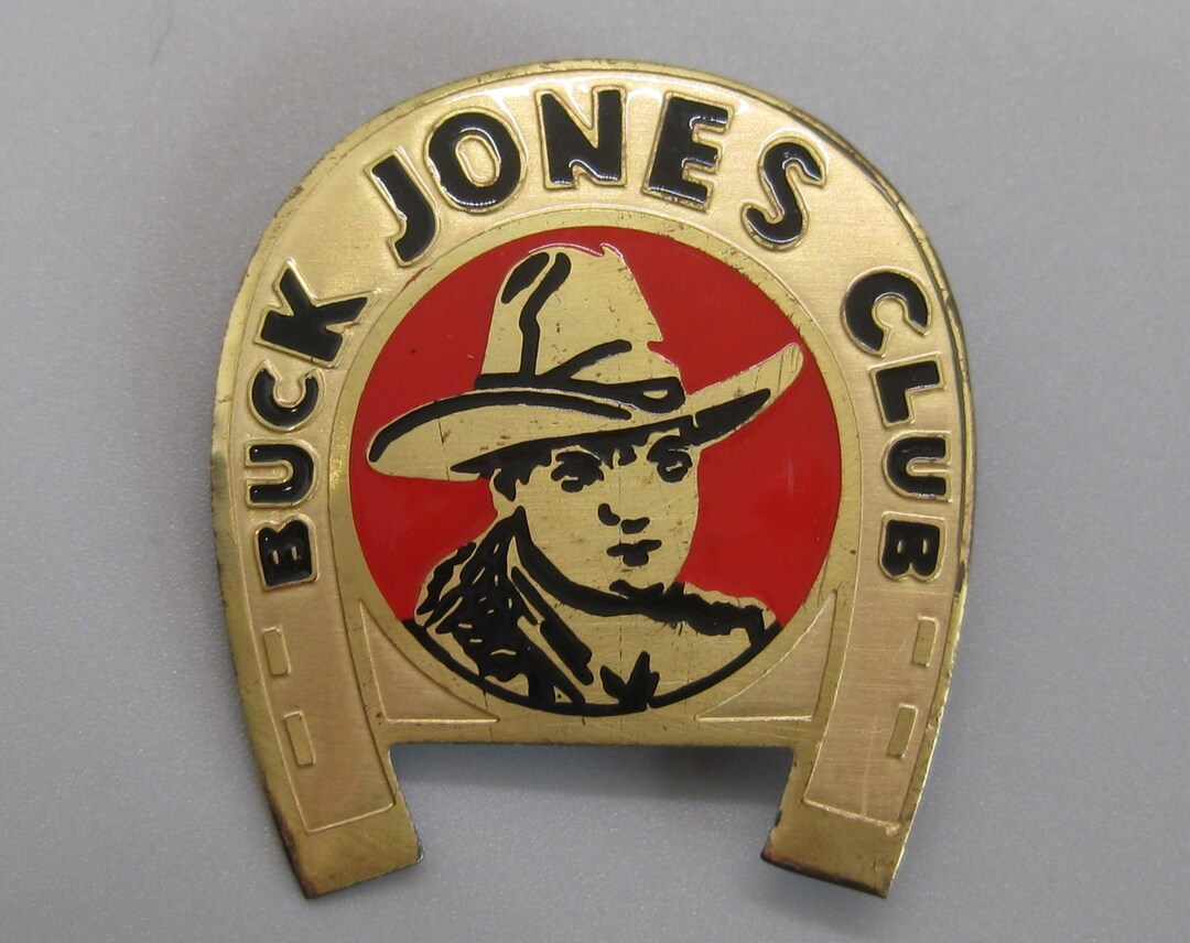 Vintage 30s Buck Jones Club Movie Star Cowboy Ranger Cereal Premium ...