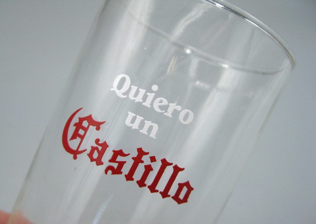 Vintage Ron Castillo Imperial Mexican Rum Cocktail Drink Glass - Etsy
