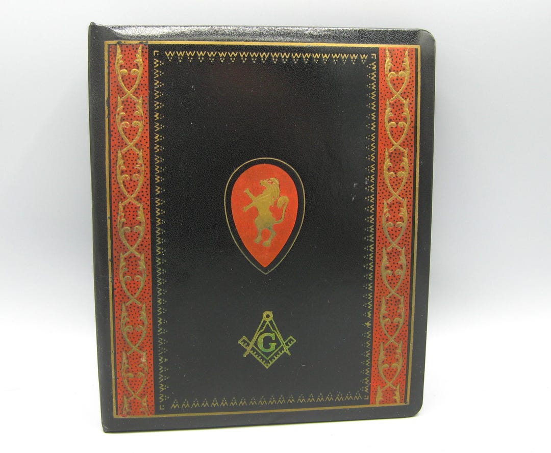 Vintage Masonic Freemason Unused Phone Number Address Book - Etsy