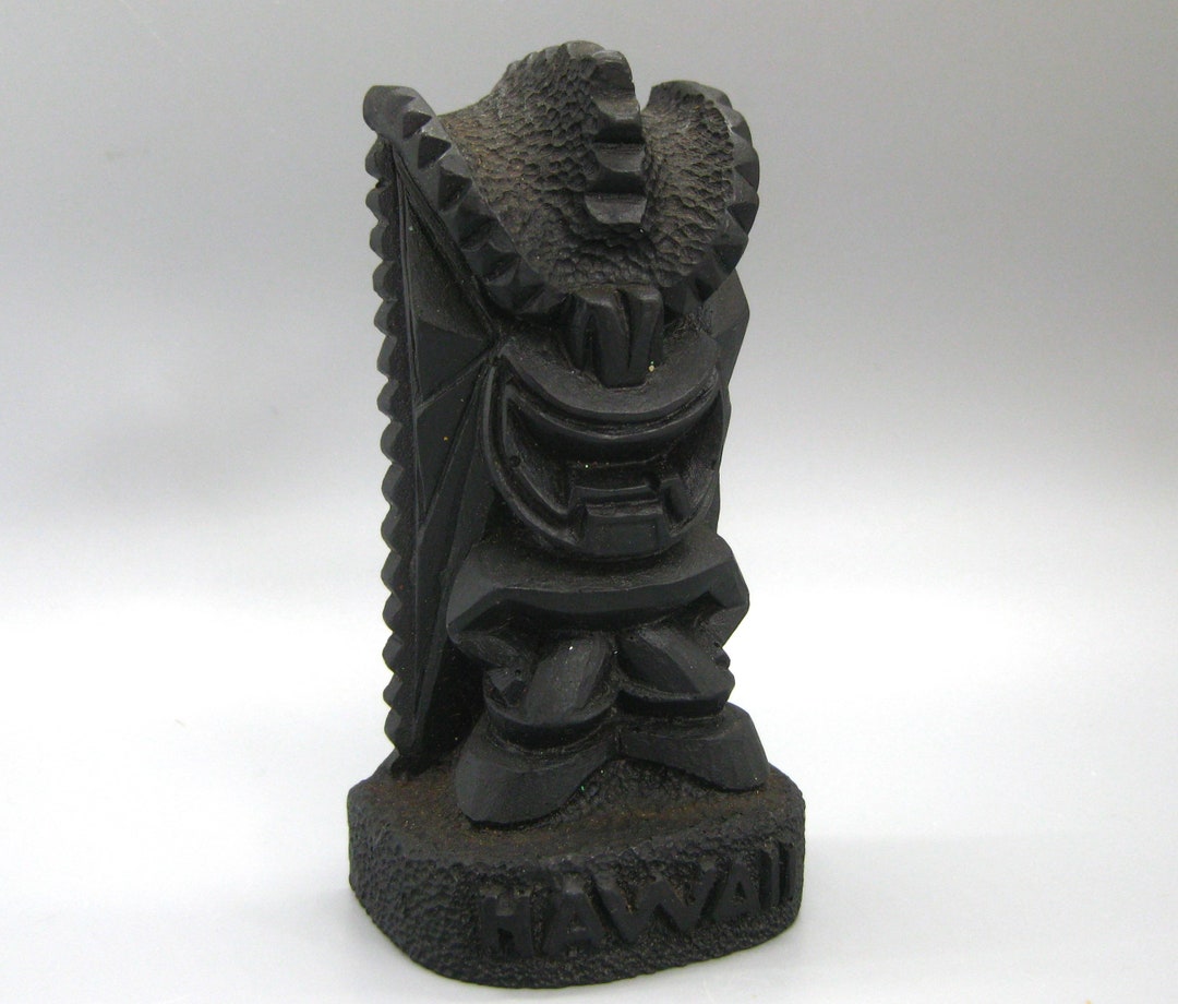 Vintage 60s Coco Joe's Tiki Hawaiian Volcano Lava Totem Souvenir - Etsy