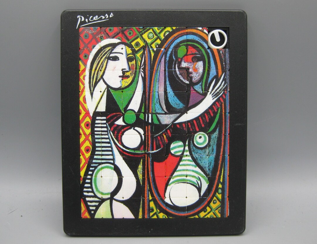 Vintage 1996 Pablo Picasso Museum Company Plastic Slide Puzzle Game - Etsy