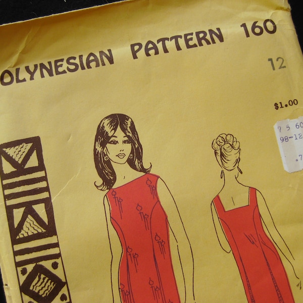 Polynesian Sewing Pattern - Etsy