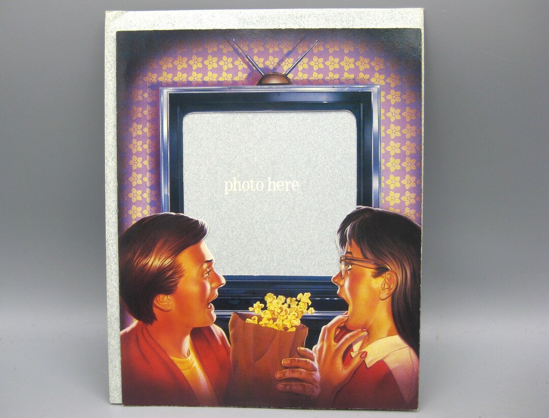 Vintage 80s 1988 Chris Hopkins Paper Moon Graphics Novelty Photo Insert ...
