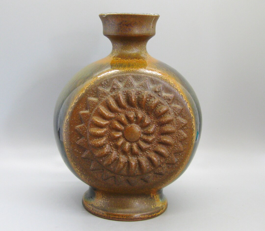 Vintage Robert Maxwell Art Pottery Ceramic Stoneware Sculpture Vase - Etsy