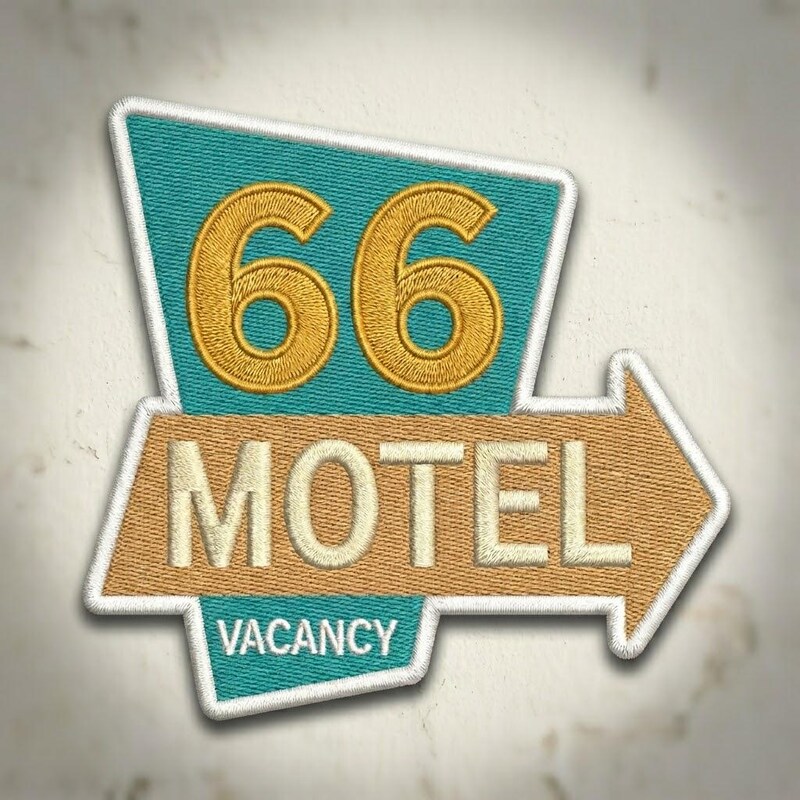 Iron on Motel Patch - Etsy