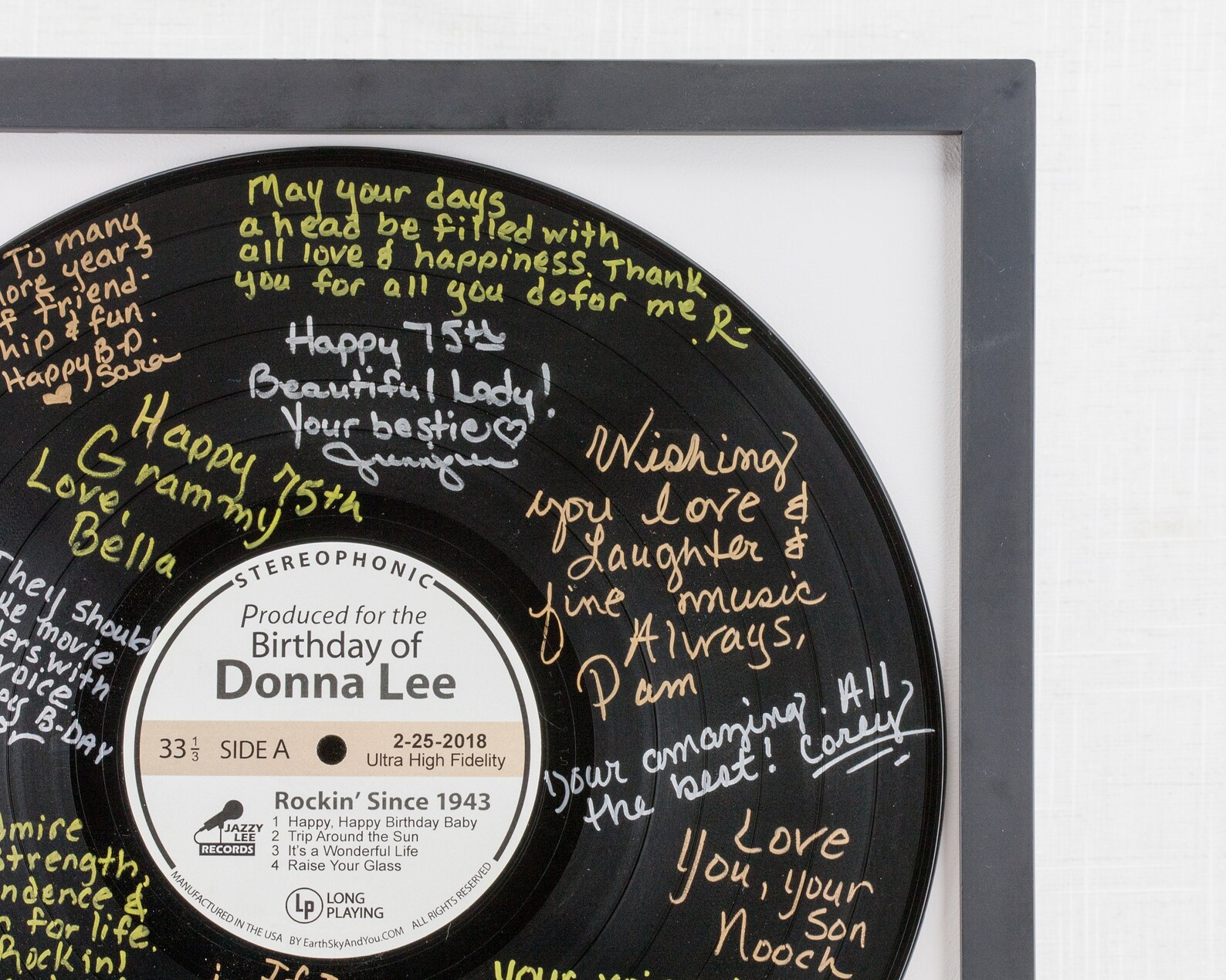 Signature Keepsake Guestbook Alternative. Personalized Guest - Etsy