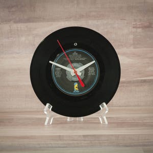 U2 Record Clock, Wall Clock or Desk Clock, Unique Wall Clock, Bono Fan ...