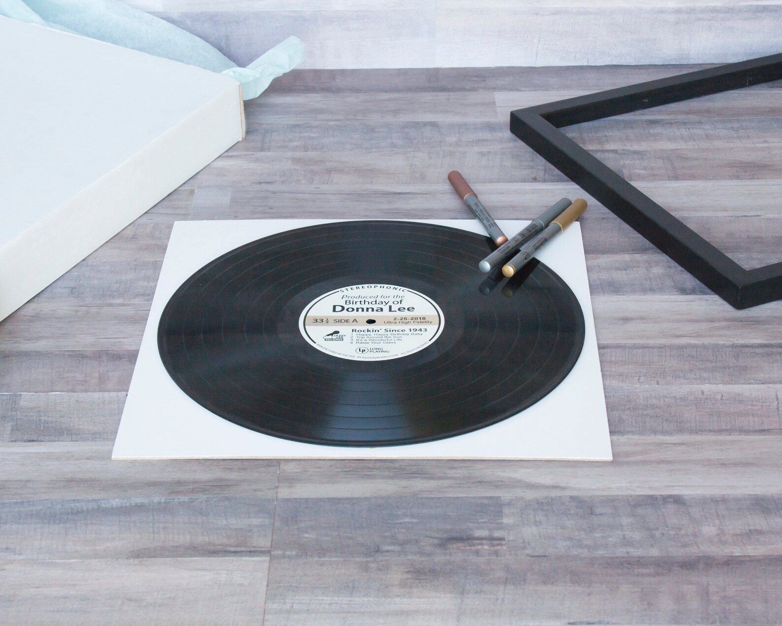 Signature Keepsake Guestbook Alternative. Personalized Guest | Etsy