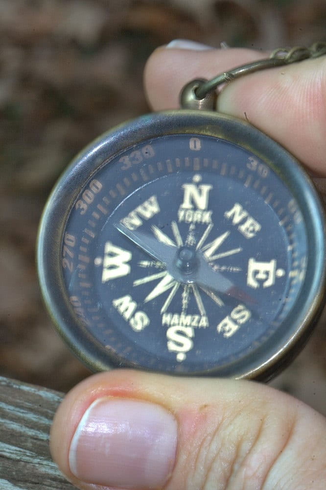 GRADUATION GIFT Compass Necklace Working Gadget. Mens Unisex. Adventure ...